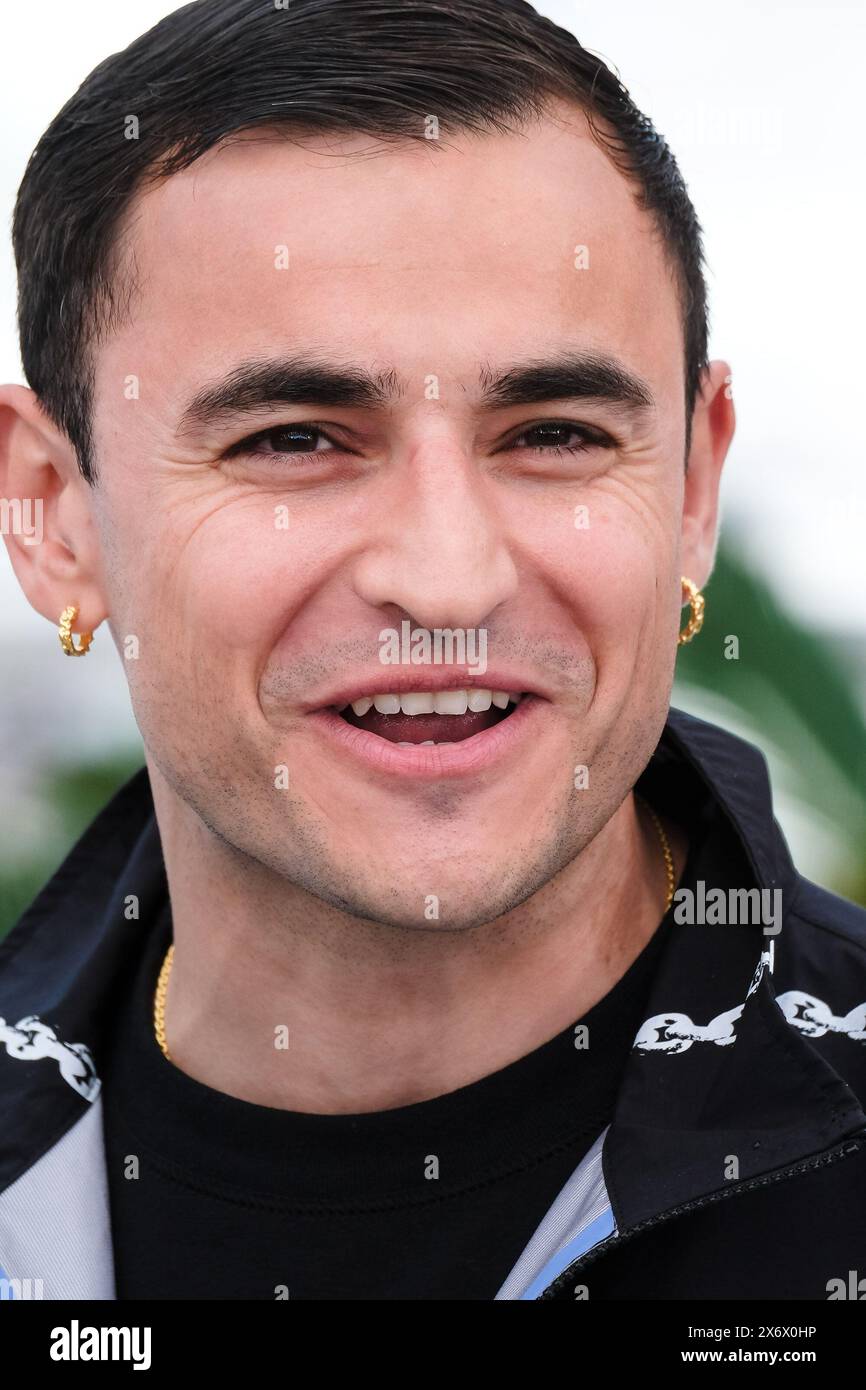 Cannes, France. 16th May, 2024. Besir Zeciri poses at the Photocall for ...