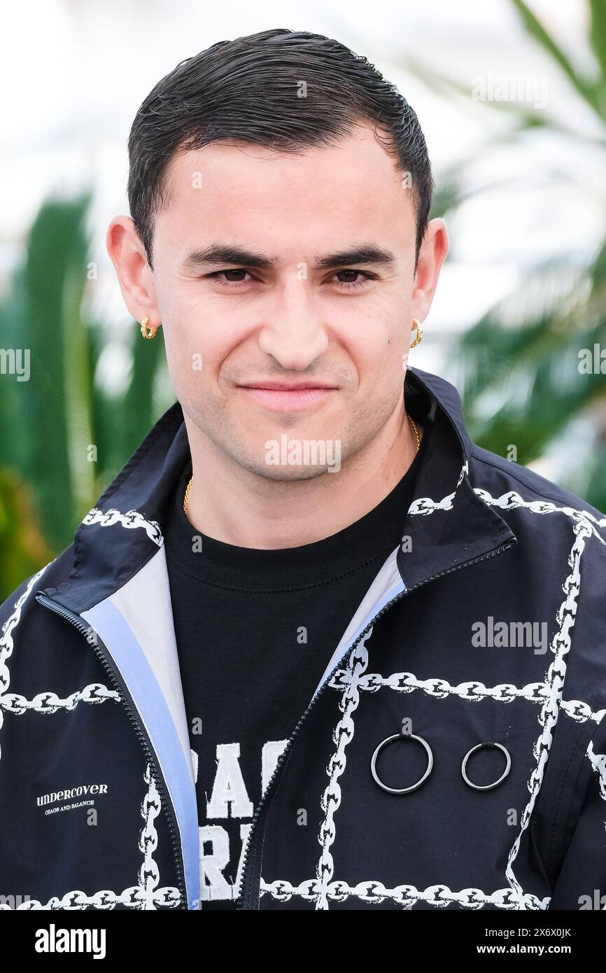 Cannes, France. 16th May, 2024. Besir Zeciri poses at the Photocall for ...