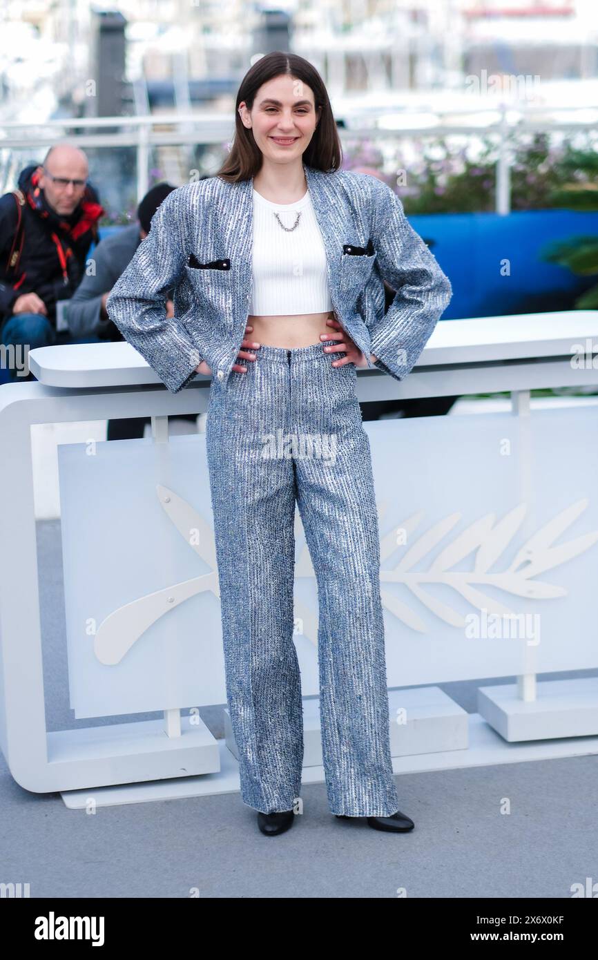 Cannes, France. 16th May, 2024. Victoria Carmen Sonne poses at the ...