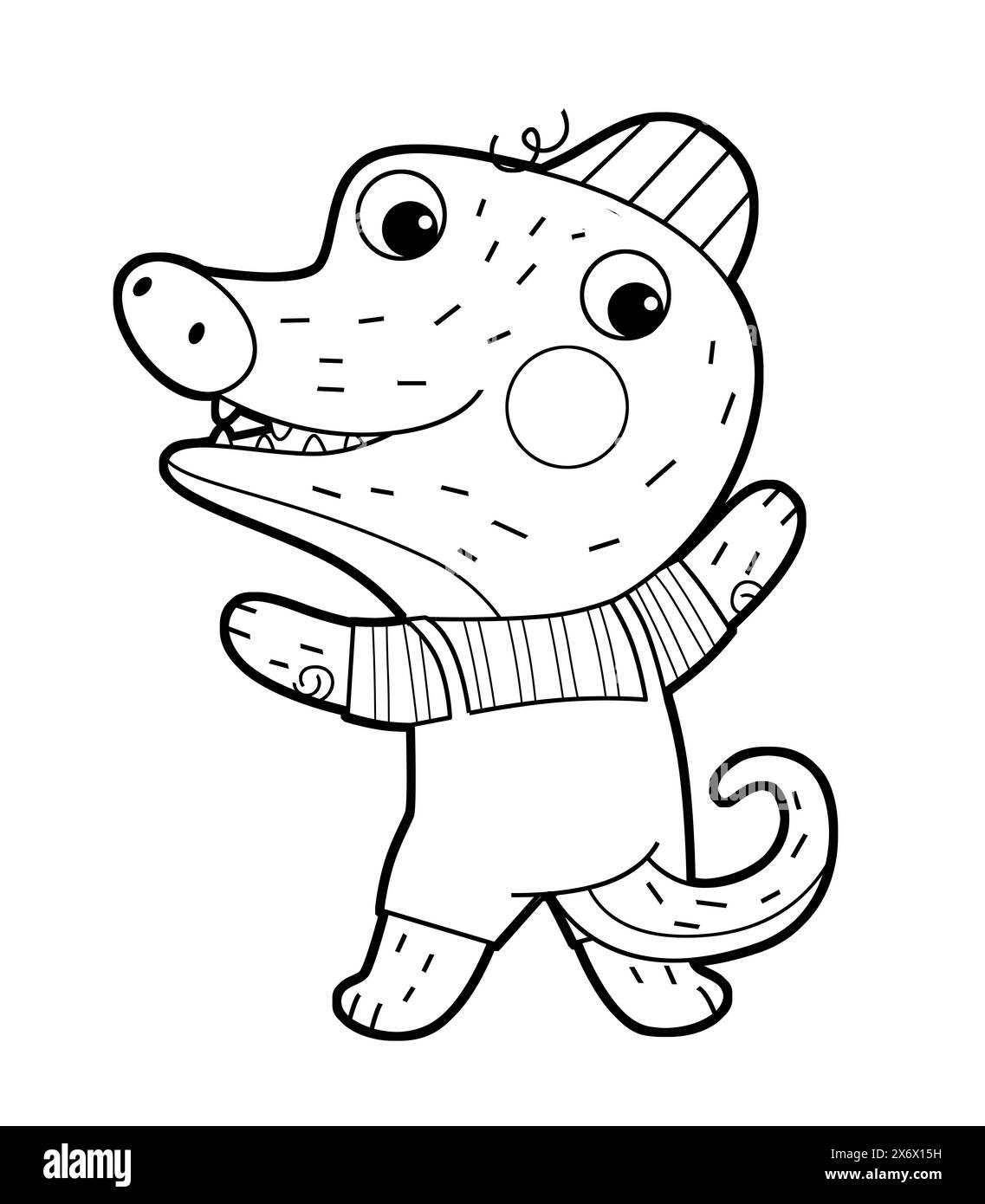 Frightening fun Black and White Stock Photos & Images - Alamy