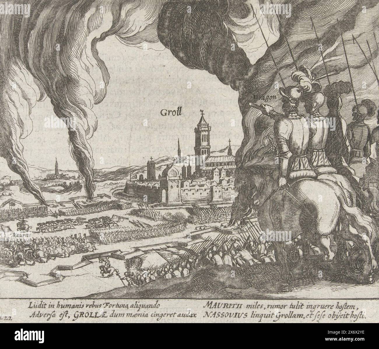 Maurits breaks up the siege of Grol, 1595, Maurits breaks up the siege ...