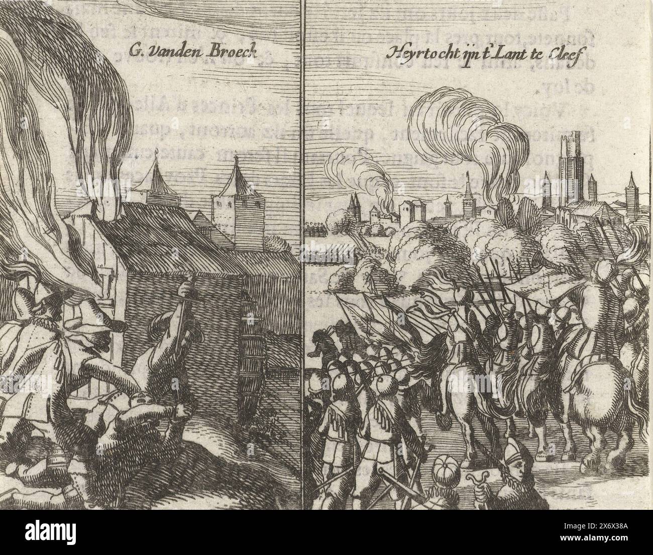 Plunder of the Spaniards in the country of Cleves and murder of Wirich ...