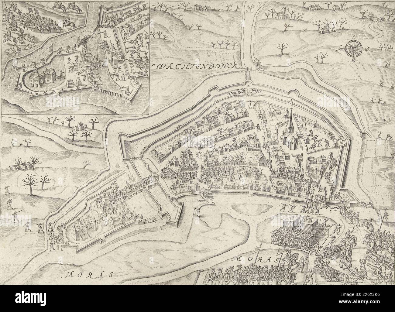 Conquest of Wachtendonk, 1600, Conquest of Wachtendonk by Lodewijk ...