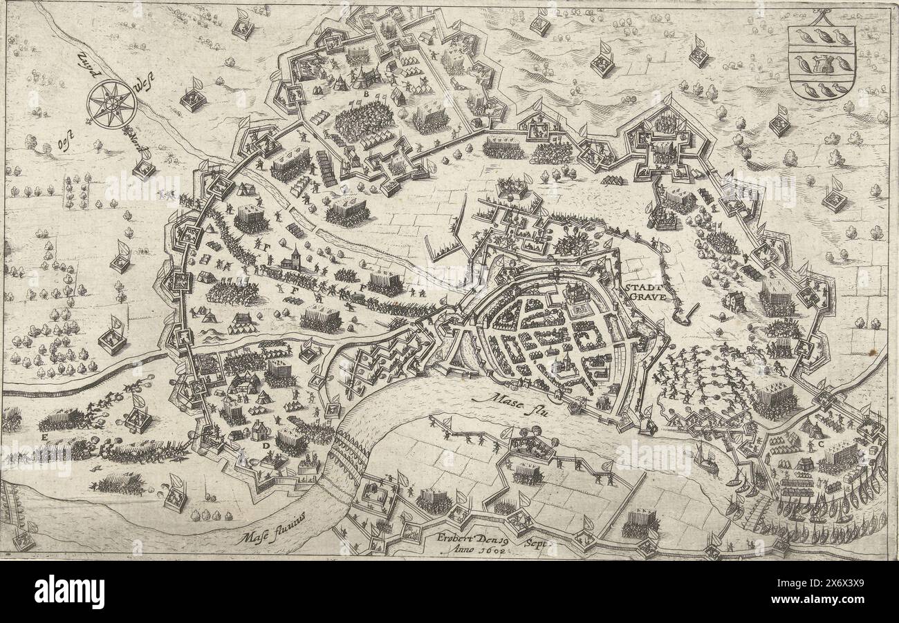 Siege and capture of Grave by Maurits, 1602, Siege and capture of the ...