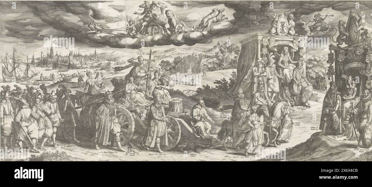 Allegory of the Twelve Years' Truce, 1609, Large allegory of the Twelve ...