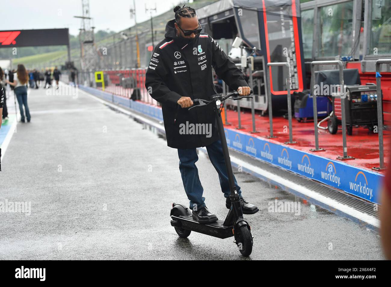 Lewis hamilton f1 imola 2024 hi-res stock photography and images - Alamy