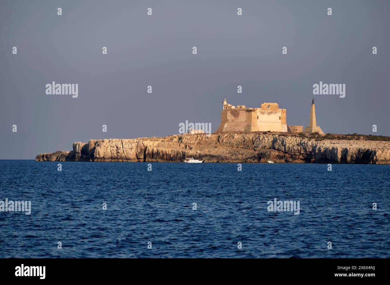 Italy, Sicily, Portopalo di Capo Passero (Siracusa Province), view of ...