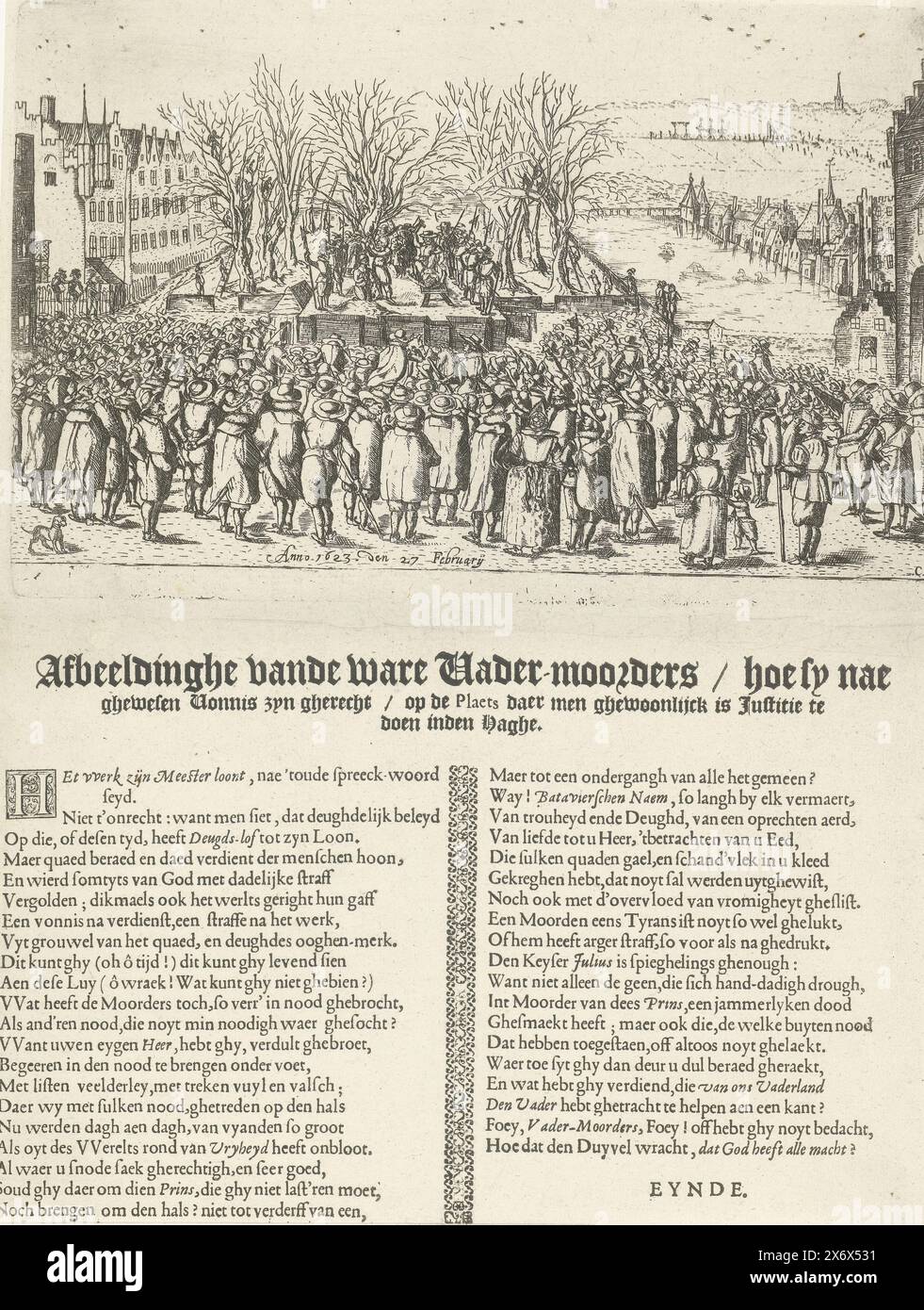 Execution of Cornelis Gerrits on the Groene Zoodje, 1623, Images of the ...