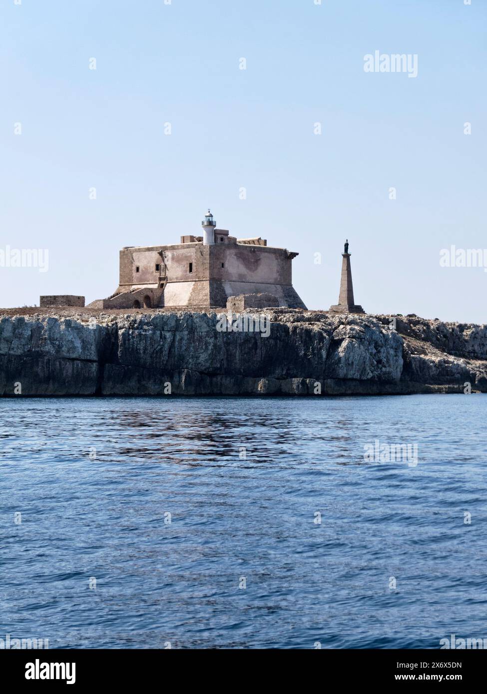 Italy, Sicily, Portopalo di Capo Passero (Siracusa Province), view of ...
