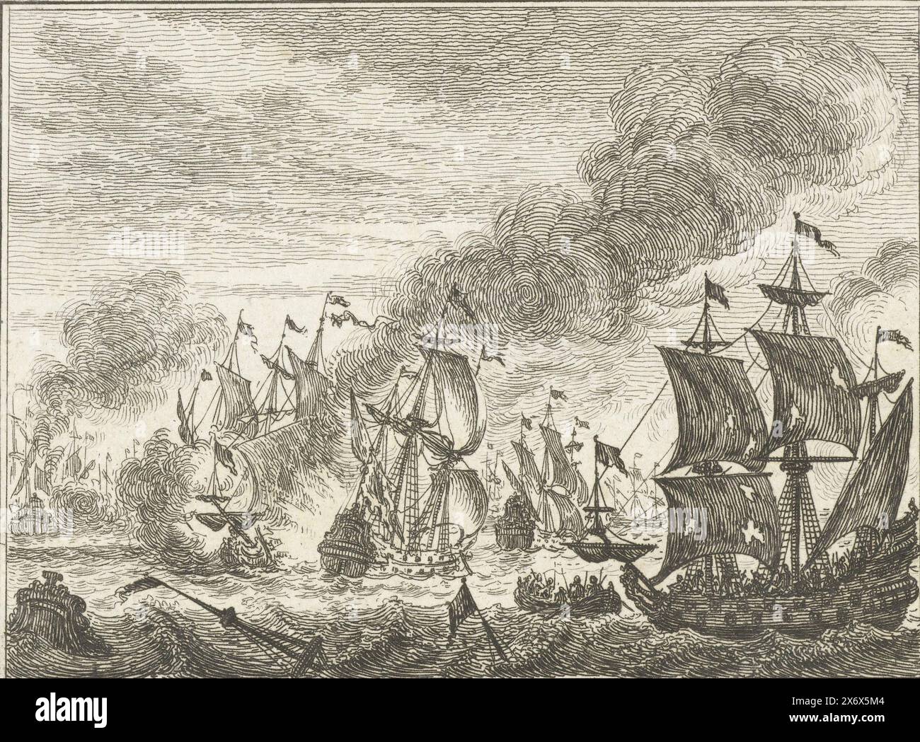 Conquest of the Silver Fleet, 1628, Capture of the Silver Fleet in the ...