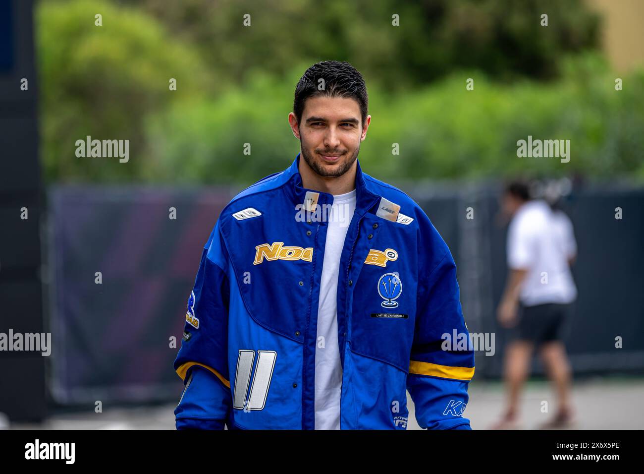 Imola, Italy, May 16, Esteban Ocon, from France competes for Alpine ...
