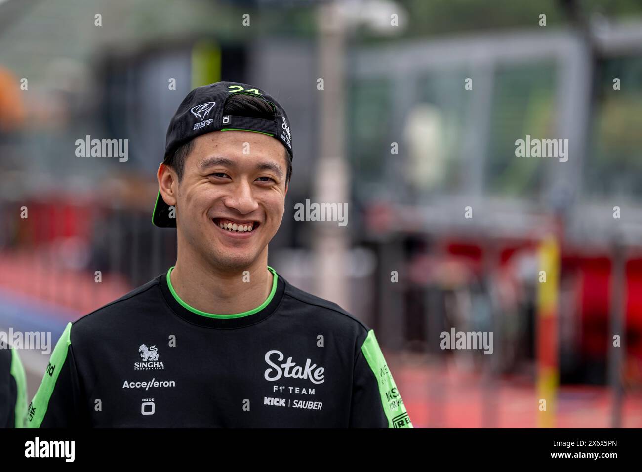 Imola, Italy, May 16, Zhou Guanyu, from China competes for Stake F1 ...