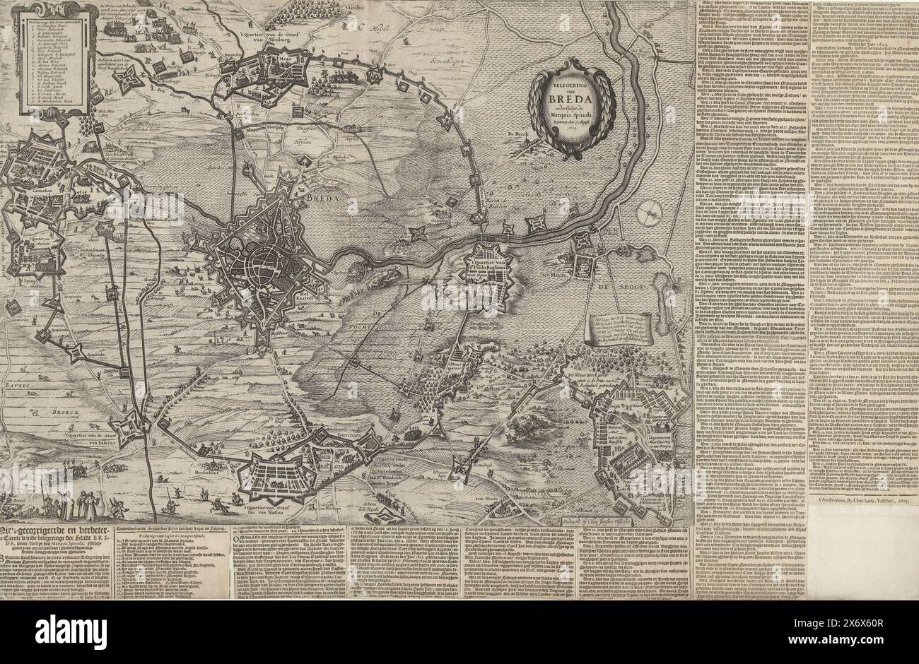 Siege of Breda, 1624-1625, Siege of Breda under the orders of Marquis ...