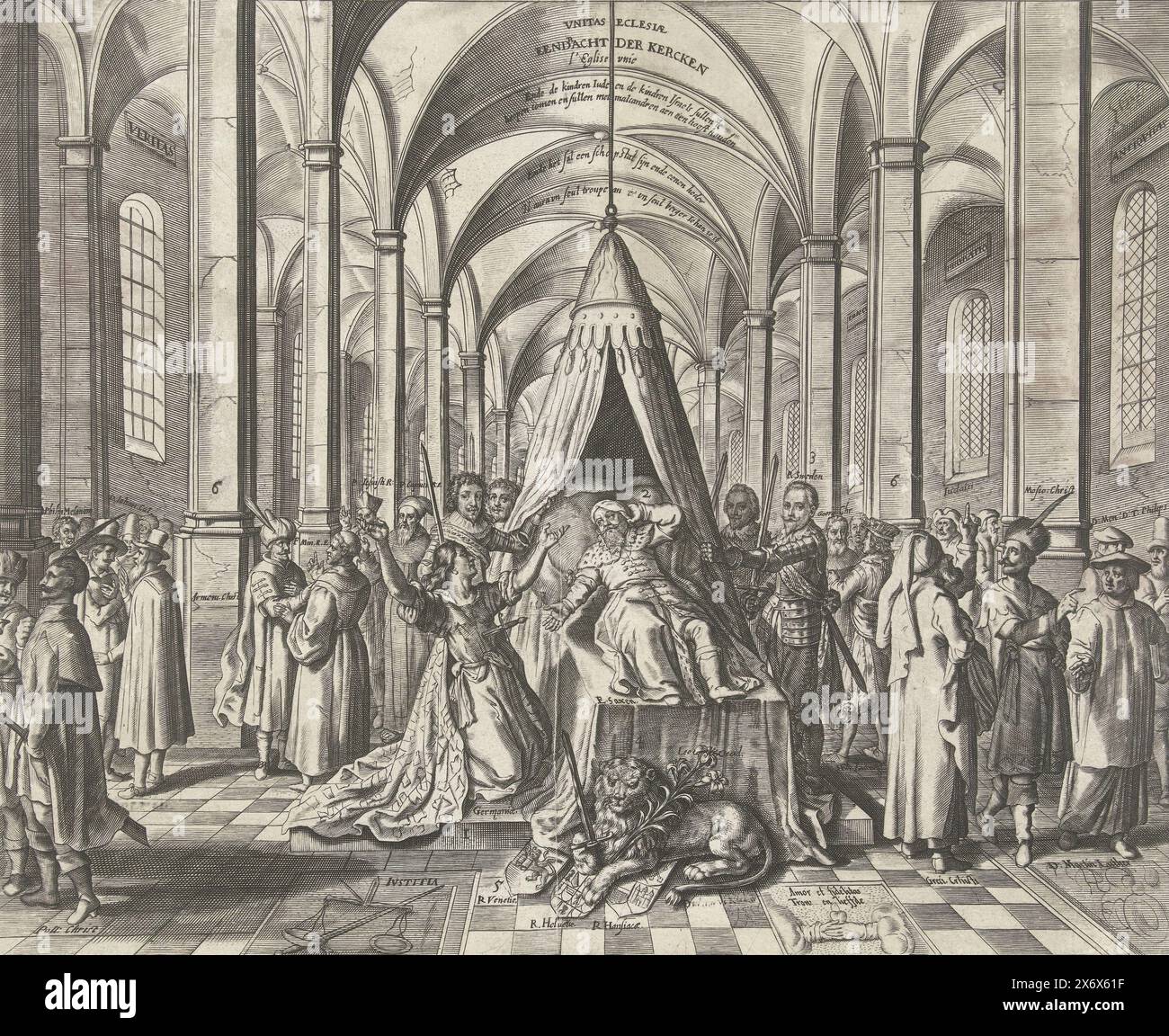 Prophecy for the year 1632, Unitas Eclesiae, Eendracht der Kercken, l ...