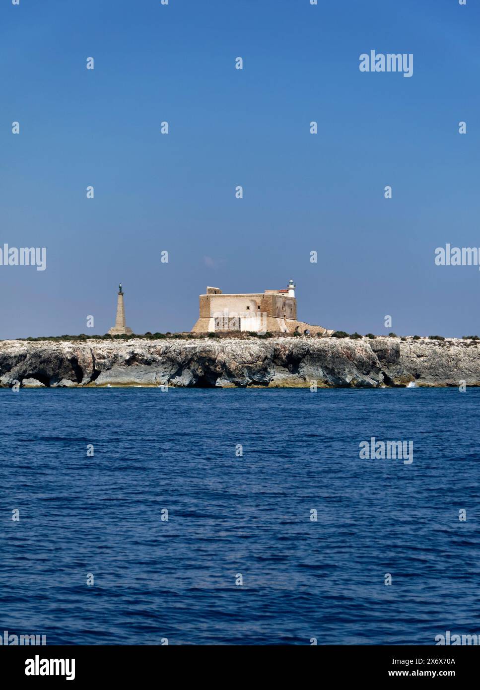 Italy, Sicily, Portopalo di Capo Passero (Siracusa Province), view of ...