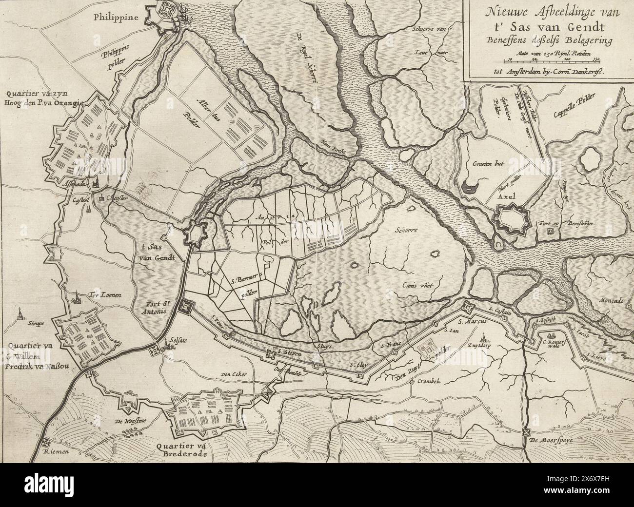 New amsterdam 1644 map hi-res stock photography and images - Alamy