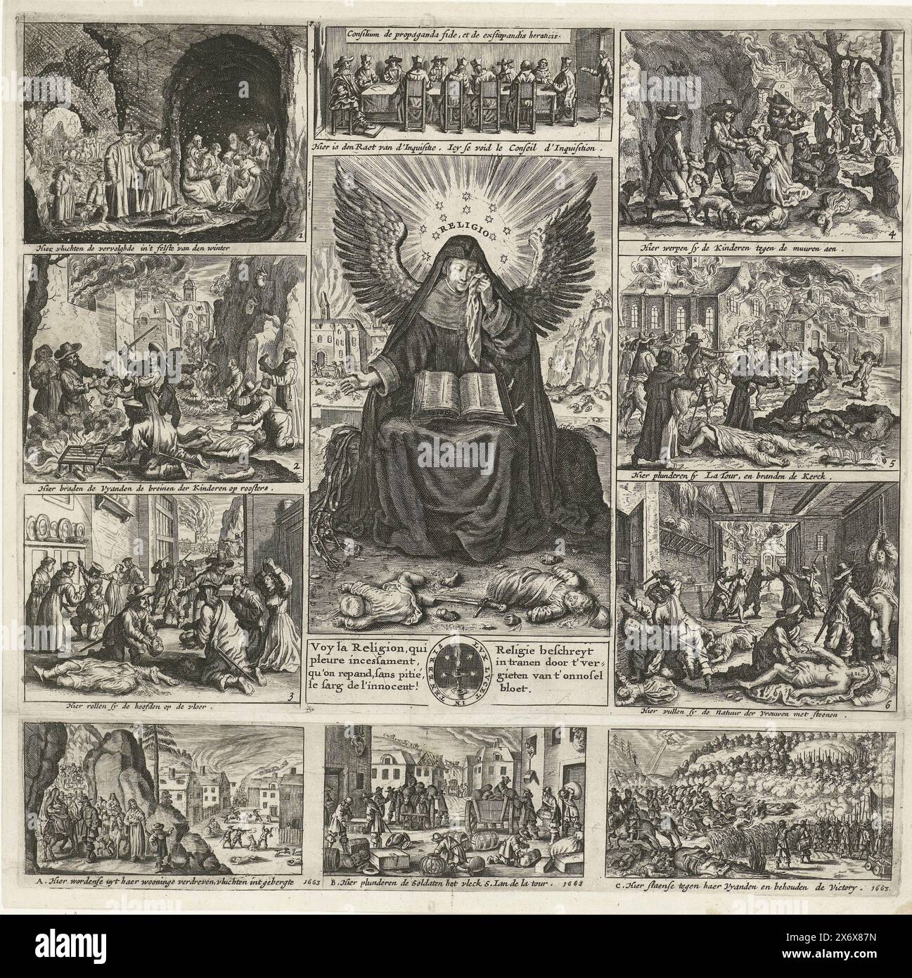 Persecution of the Waldenses in the Piedmont, 1655-1663, Short story ...