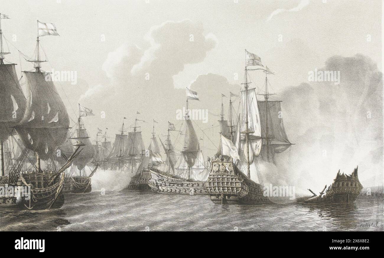 Dutch under admiral jacob baron van wassenaer van obdam hi-res stock ...