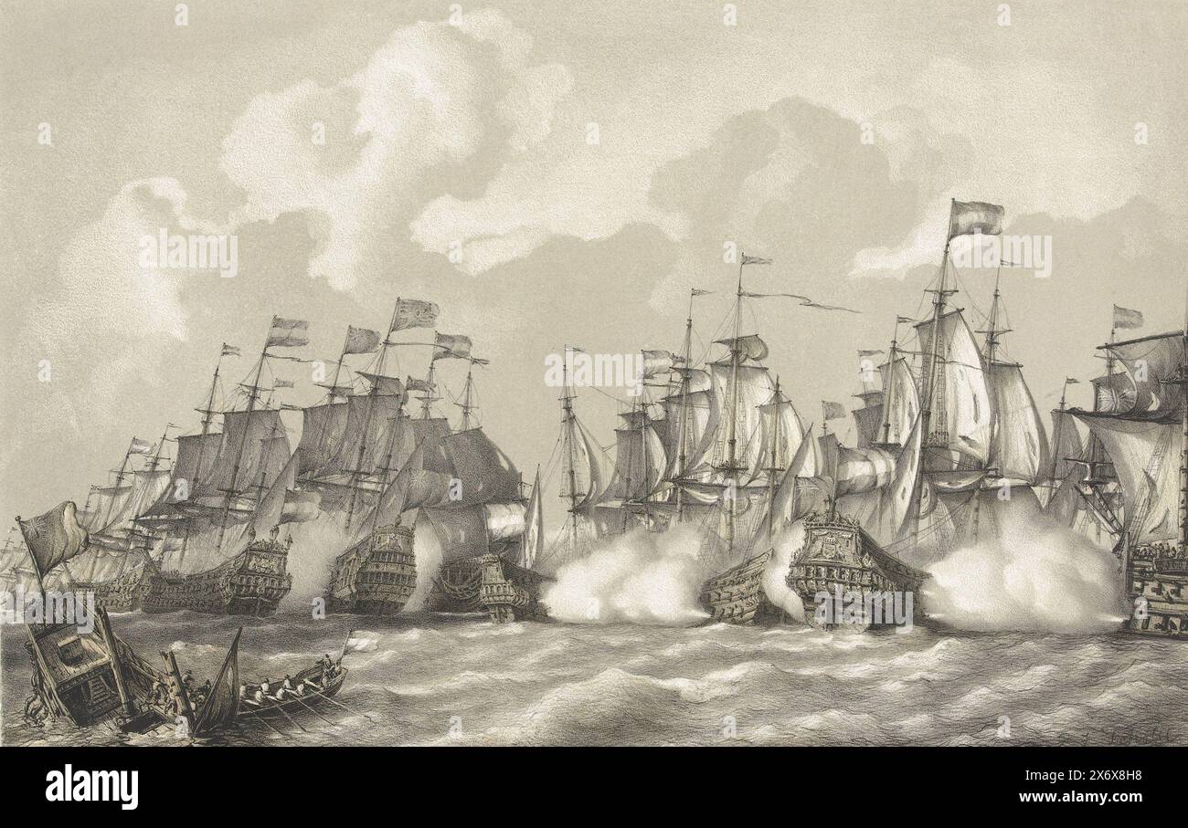 The Four Days Battle, 1666, Four Days Battle June 12, 13 and 14, 1666 ...