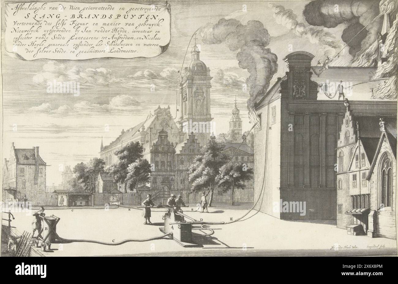 Patented hose fire spout hi-res stock photography and images - Alamy