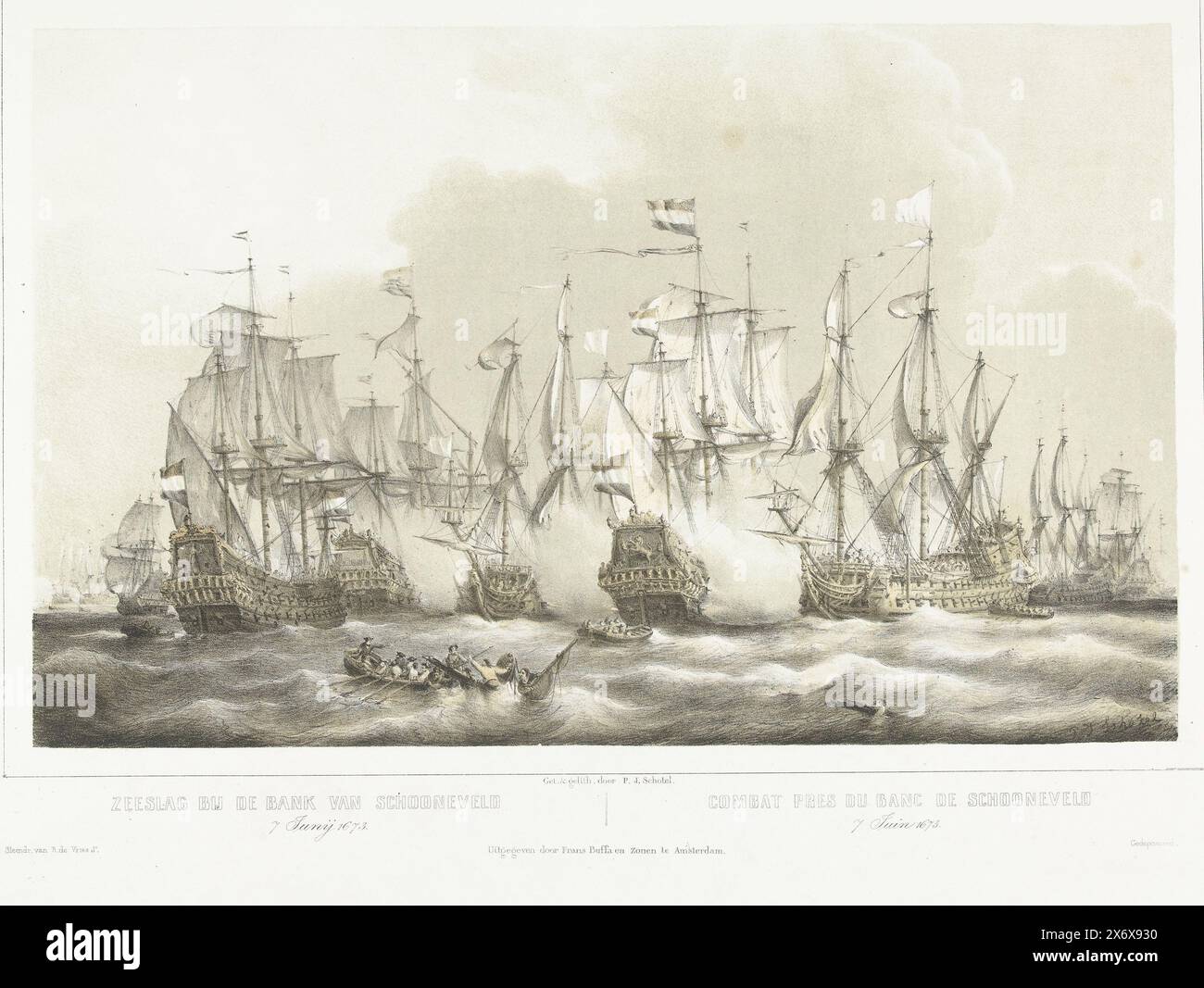Du banc de schooneveld 7 june 1673 hi-res stock photography and images ...