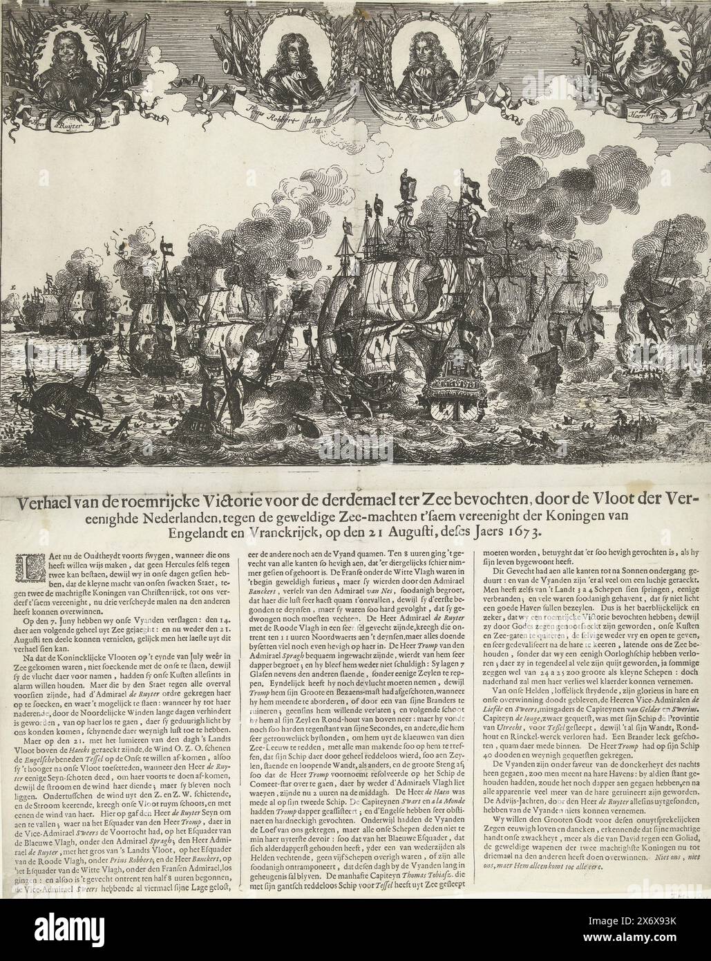 Battle of Kijkduin, 1673, Story of the glorious Victory fought for the ...
