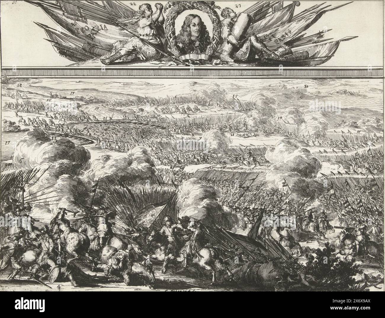 Battle of Seneffe, 1674, Accurate images of the Victorious Battle ...