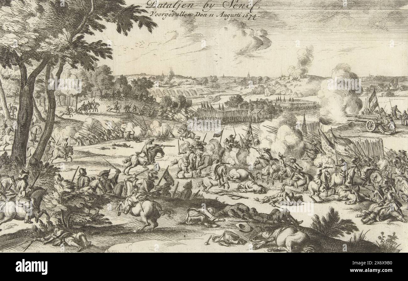 Battle of Seneffe, 1674, Battalions by Senef, Occurred on August 11 ...
