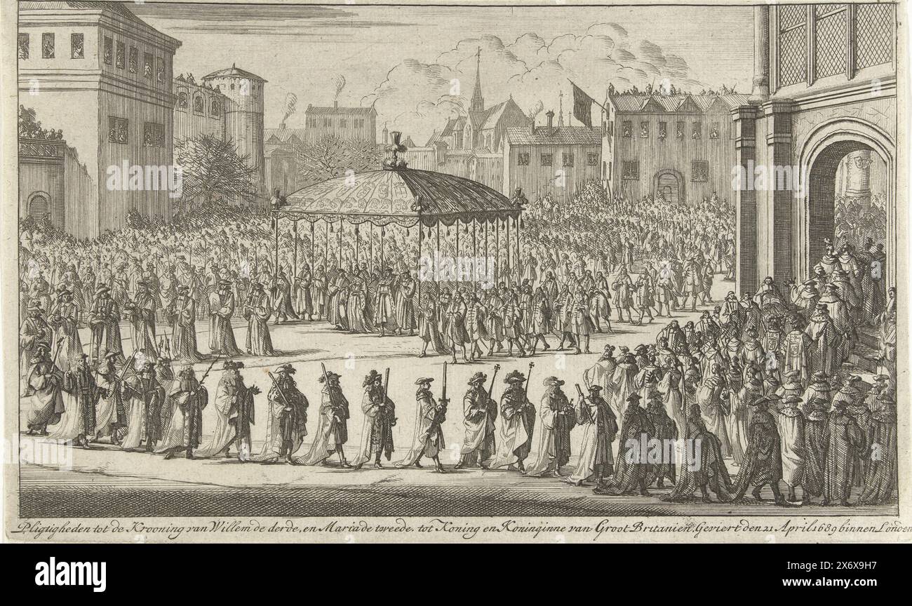 Coronation procession of William III, 1689, Duties to the Coronation of ...