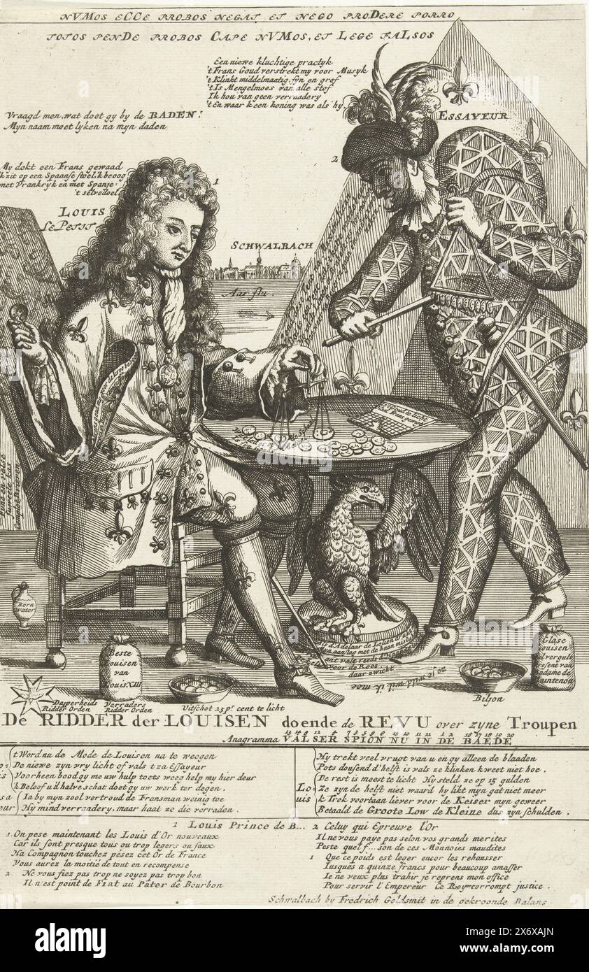 Harlekijn at Louis Willem van Baden-Baden, 1705, De Ridder der Louisen ...