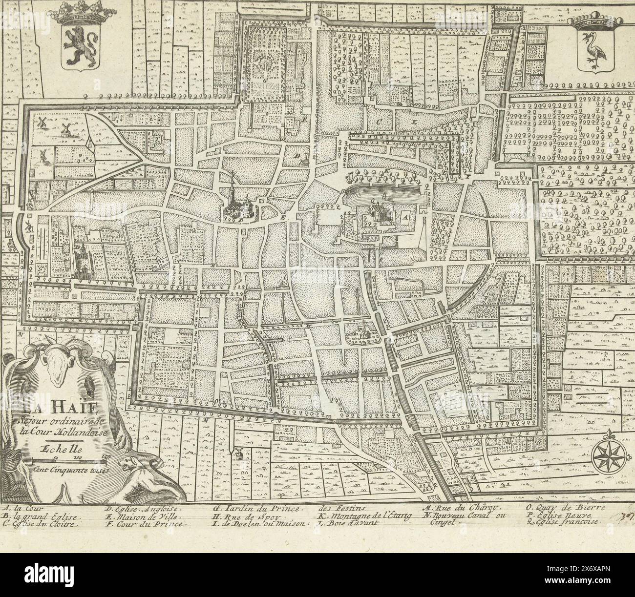 Hague netherlands map hi-res stock photography and images - Alamy
