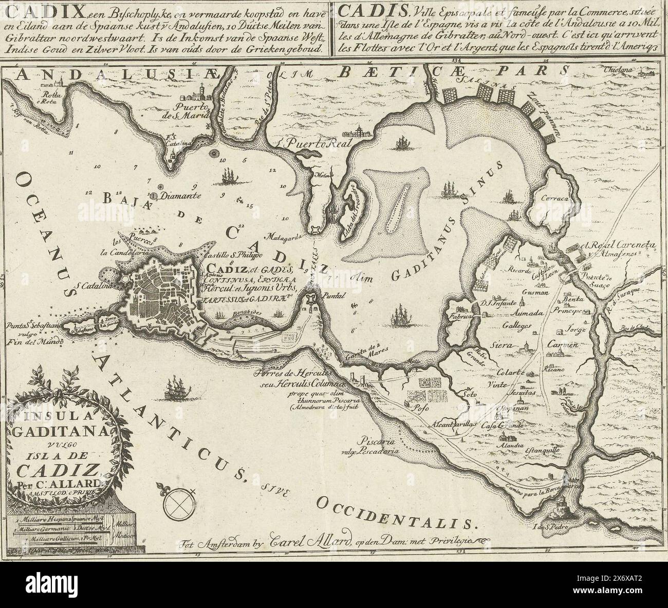 Map of cadiz hi-res stock photography and images - Alamy