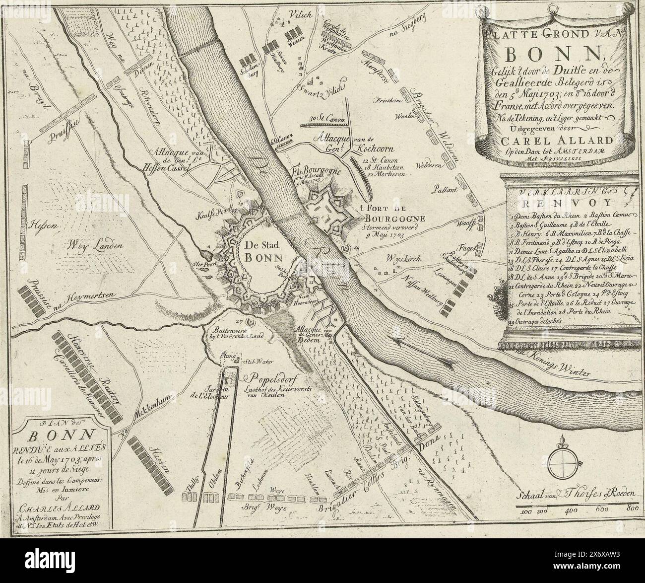 1703 map hi-res stock photography and images - Alamy