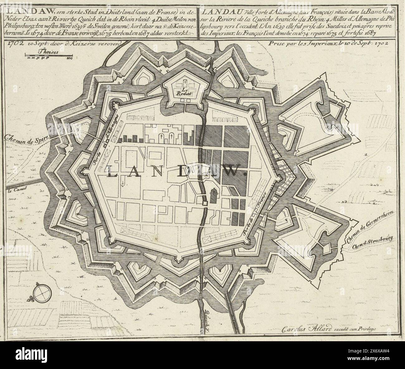 Map of landau hi-res stock photography and images - Alamy