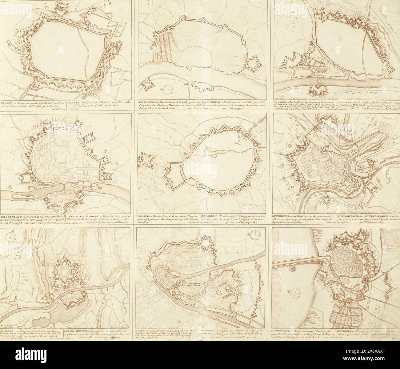 Theater of War (page XXXI), ca. 1700-1710, Theater of War, started by ...