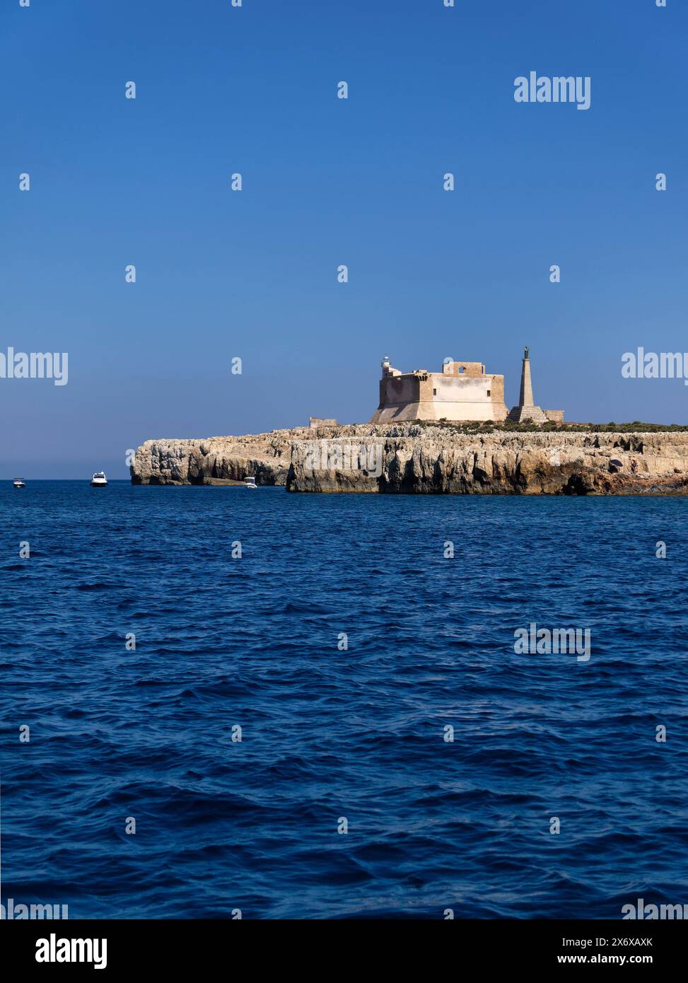 Italy, Sicily, Portopalo di Capo Passero (Siracusa Province), view of ...