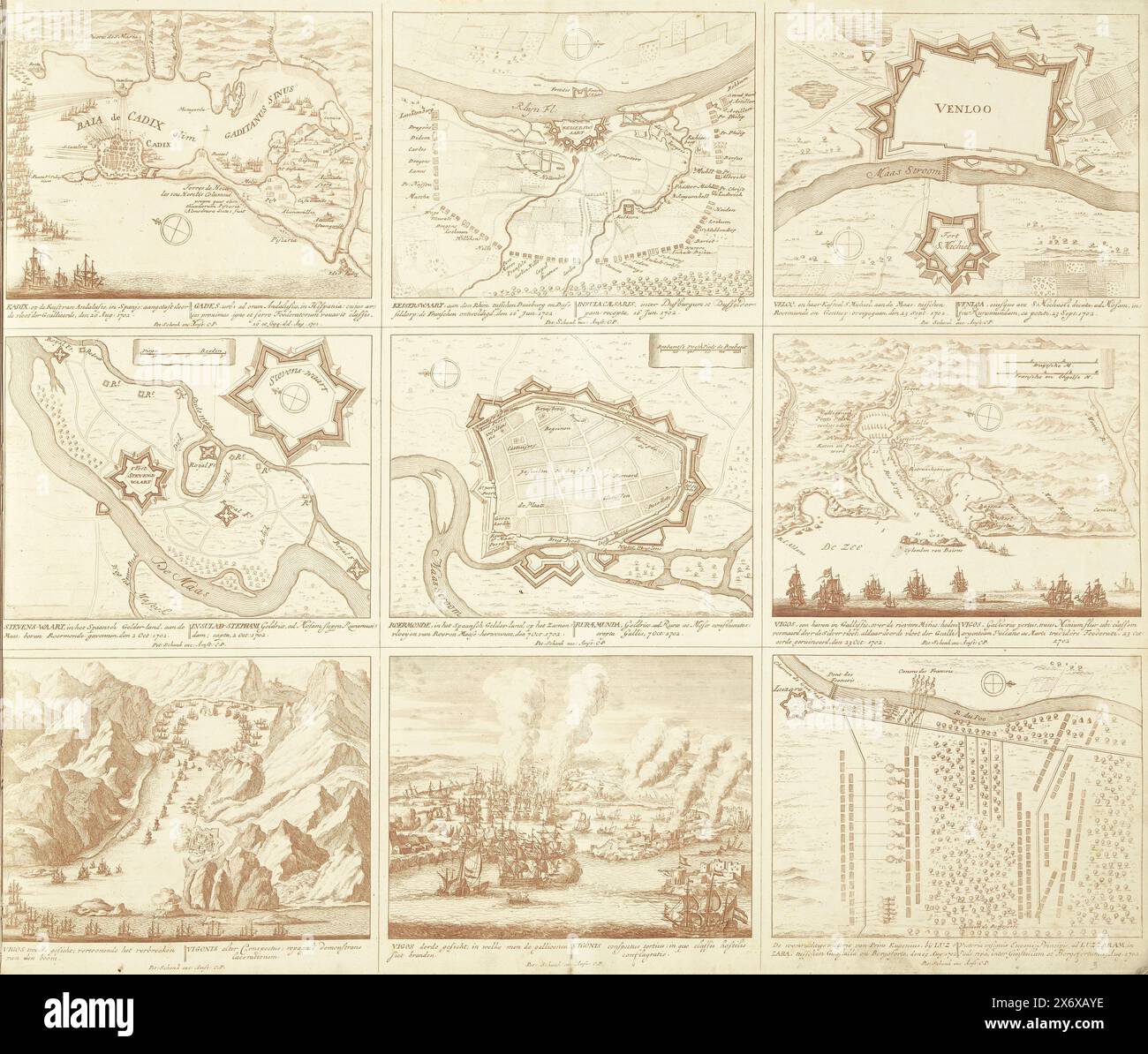 Theater of War (page III), 1702, Theater of War, Beginning of King ...