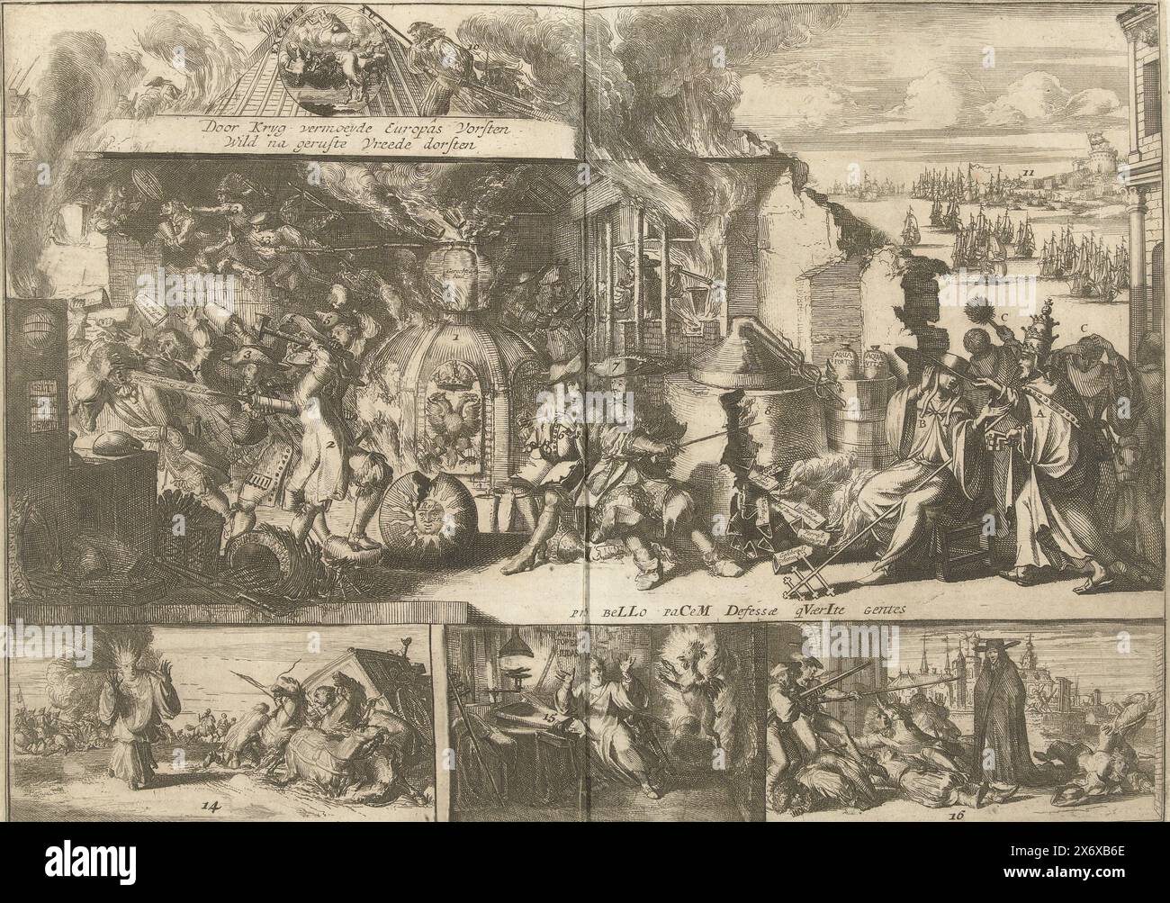 Monarchs in war hi-res stock photography and images - Alamy