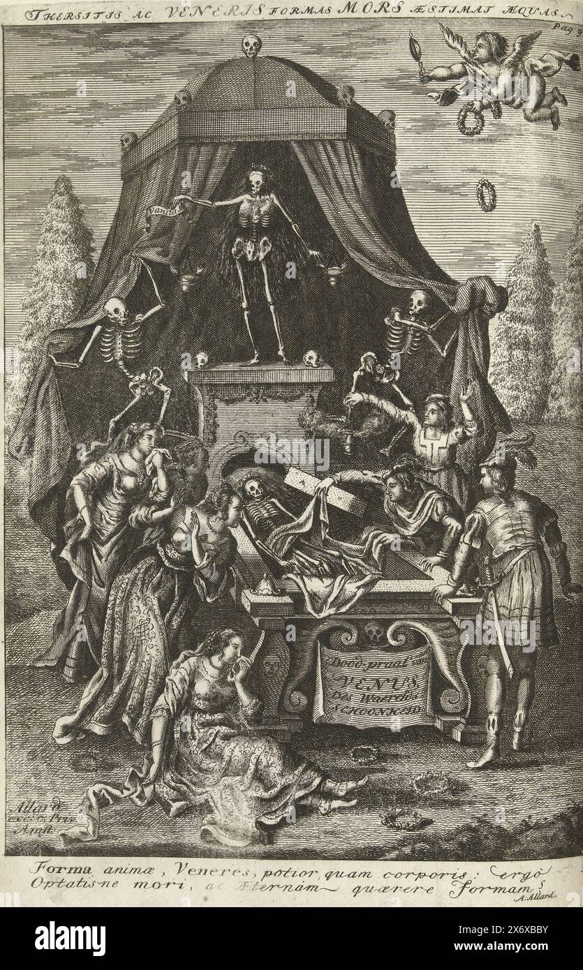 The opened tomb of Venus, ca. 1707-1708, Death pageantry of Venus, Des ...