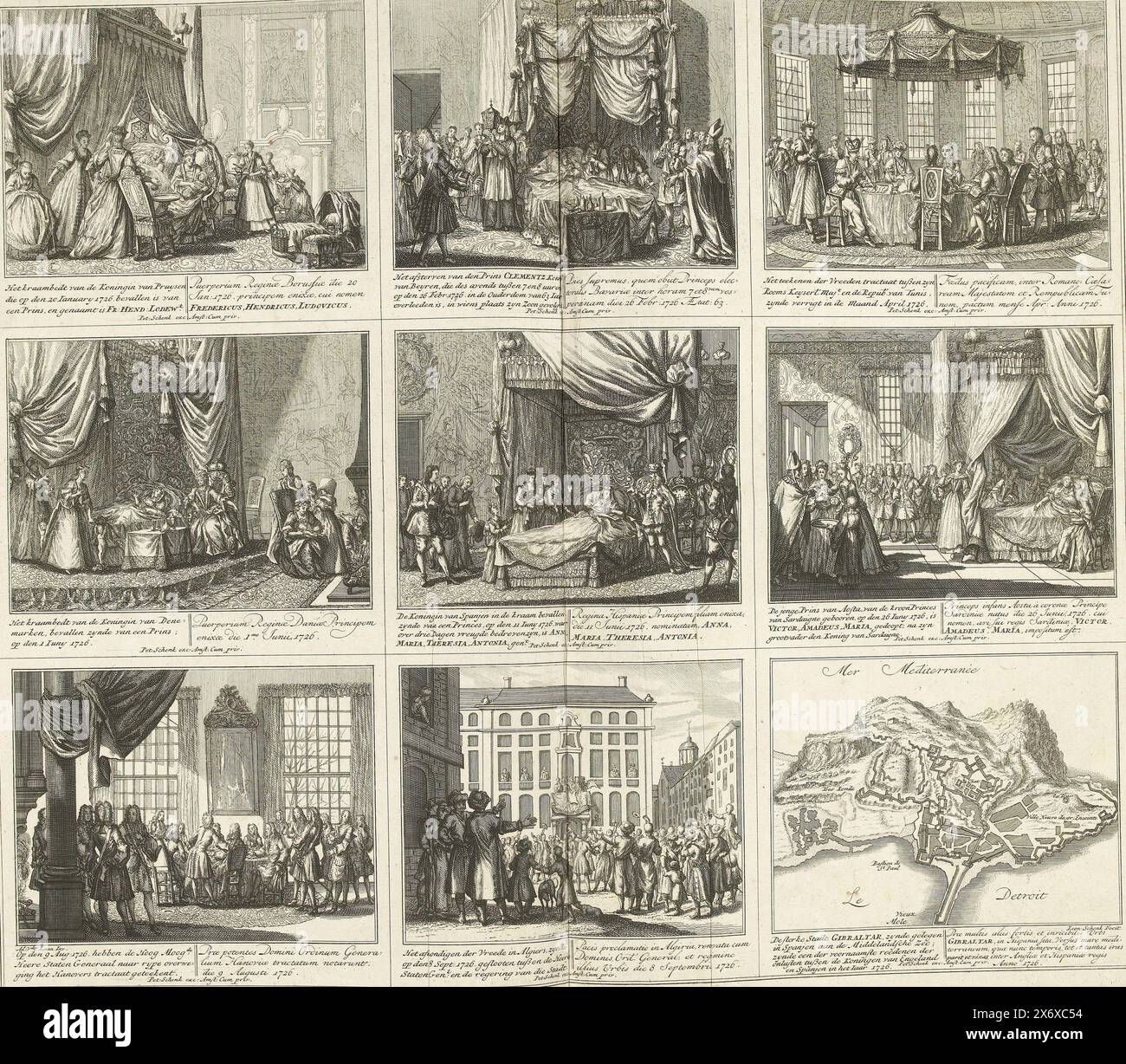 Theater of the War (page XXVII), 1726, Theater of the War Beginning ...