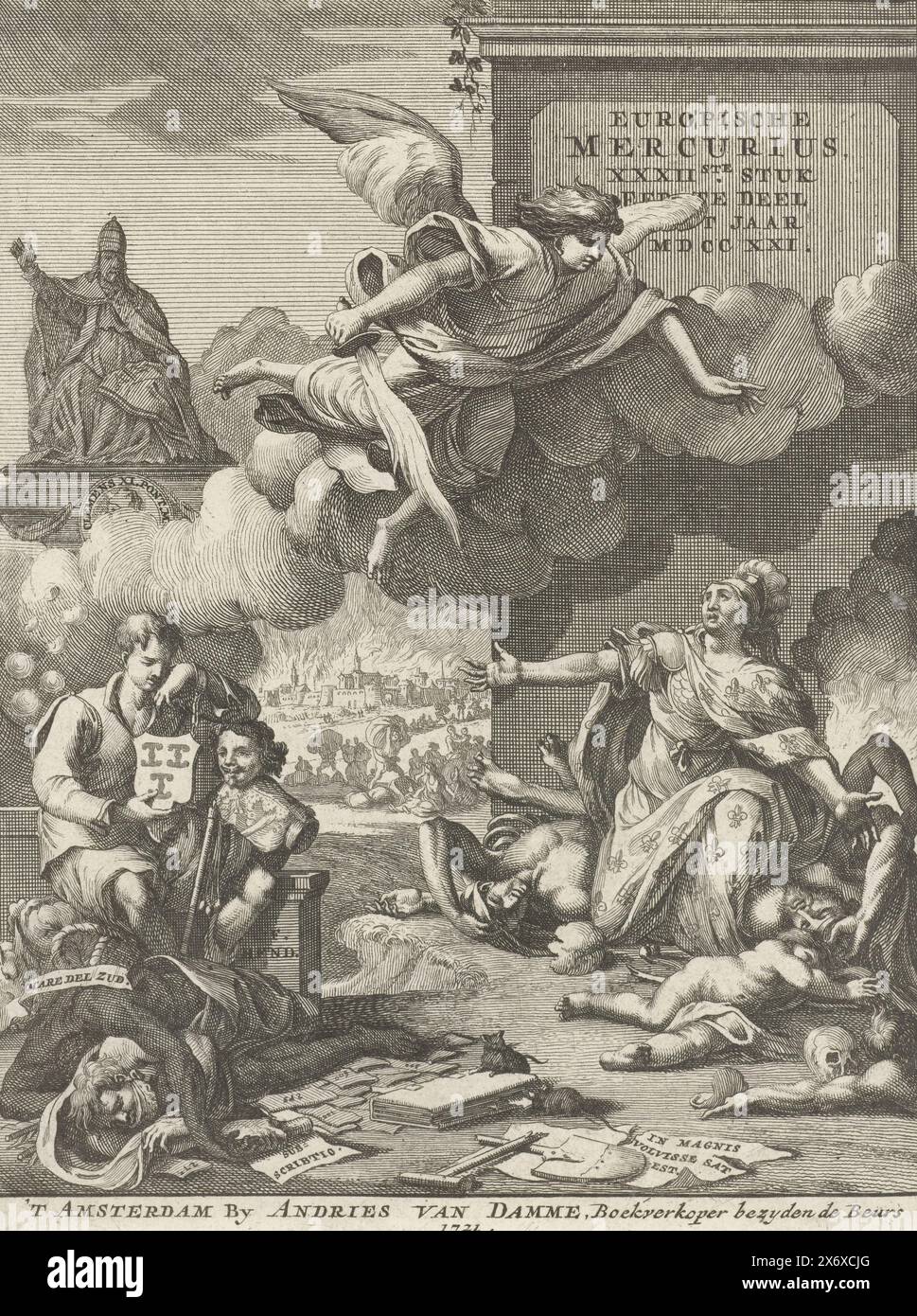 French virgin kneeling hi-res stock photography and images - Alamy