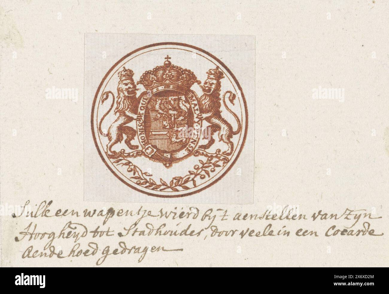 Coat of arms of England, worn at the election of William IV as ...