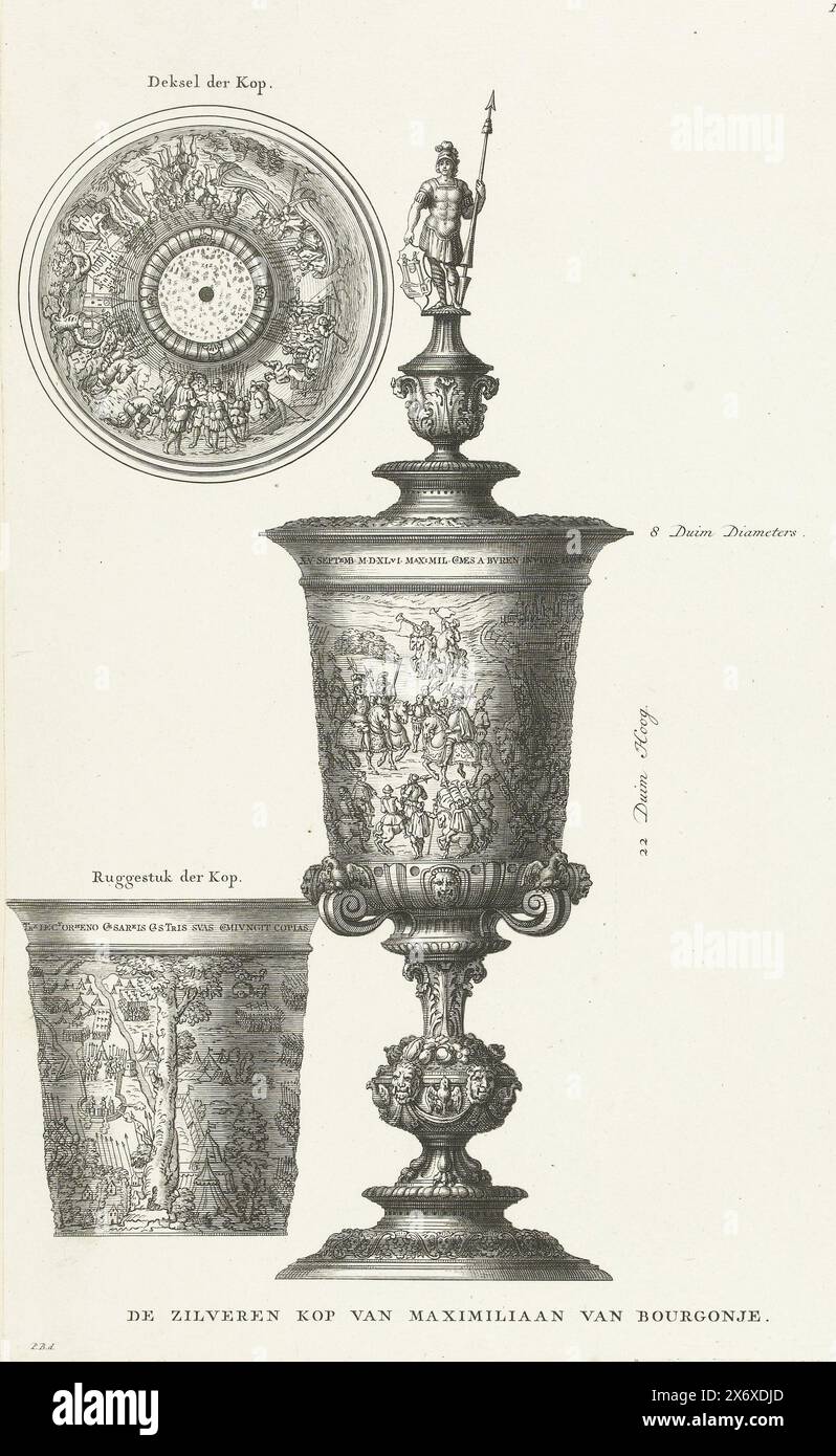 Silver cup of Maximilian of Burgundy, 1751, The Silver Cup of ...