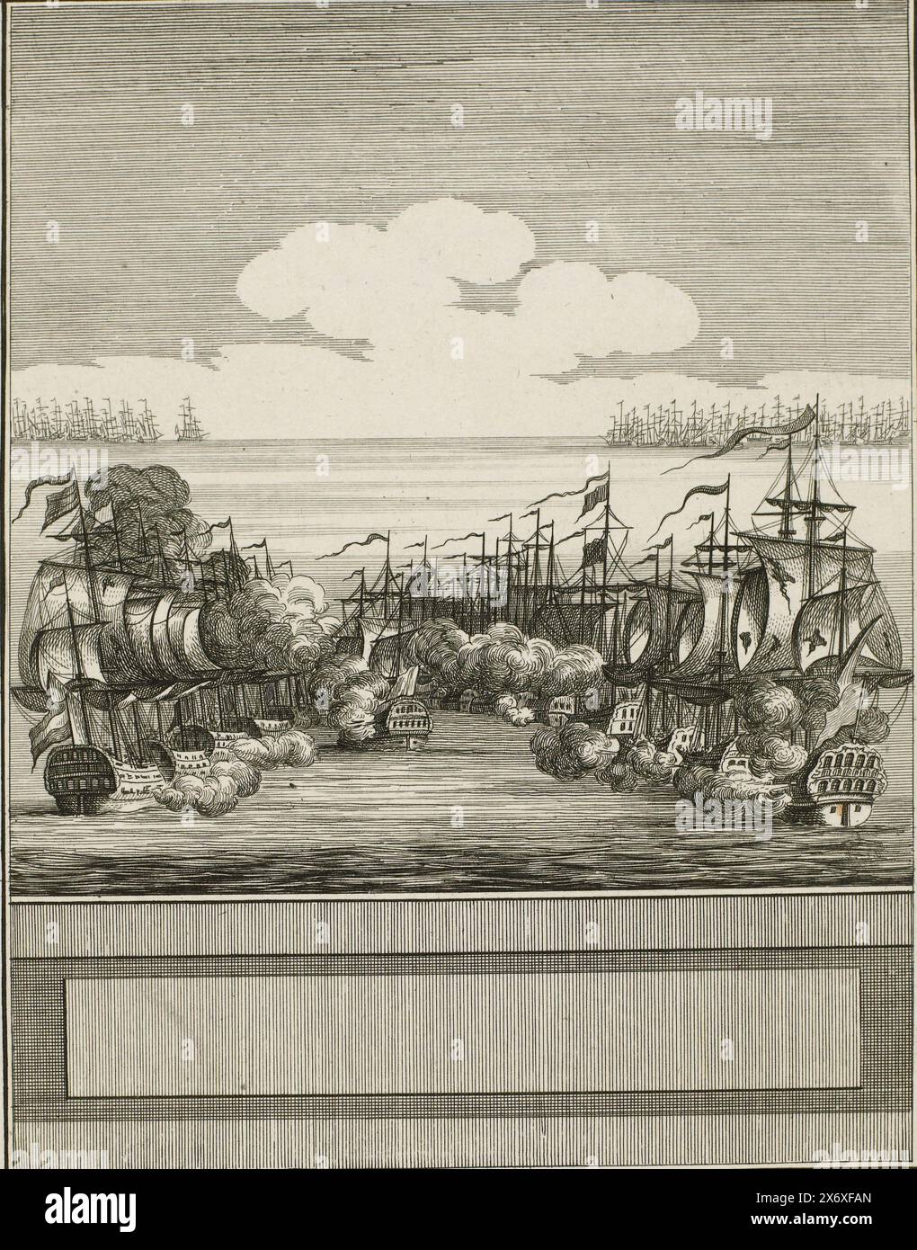 Naval battle at Dogger Bank, 1781, The Dutch and English ships during ...