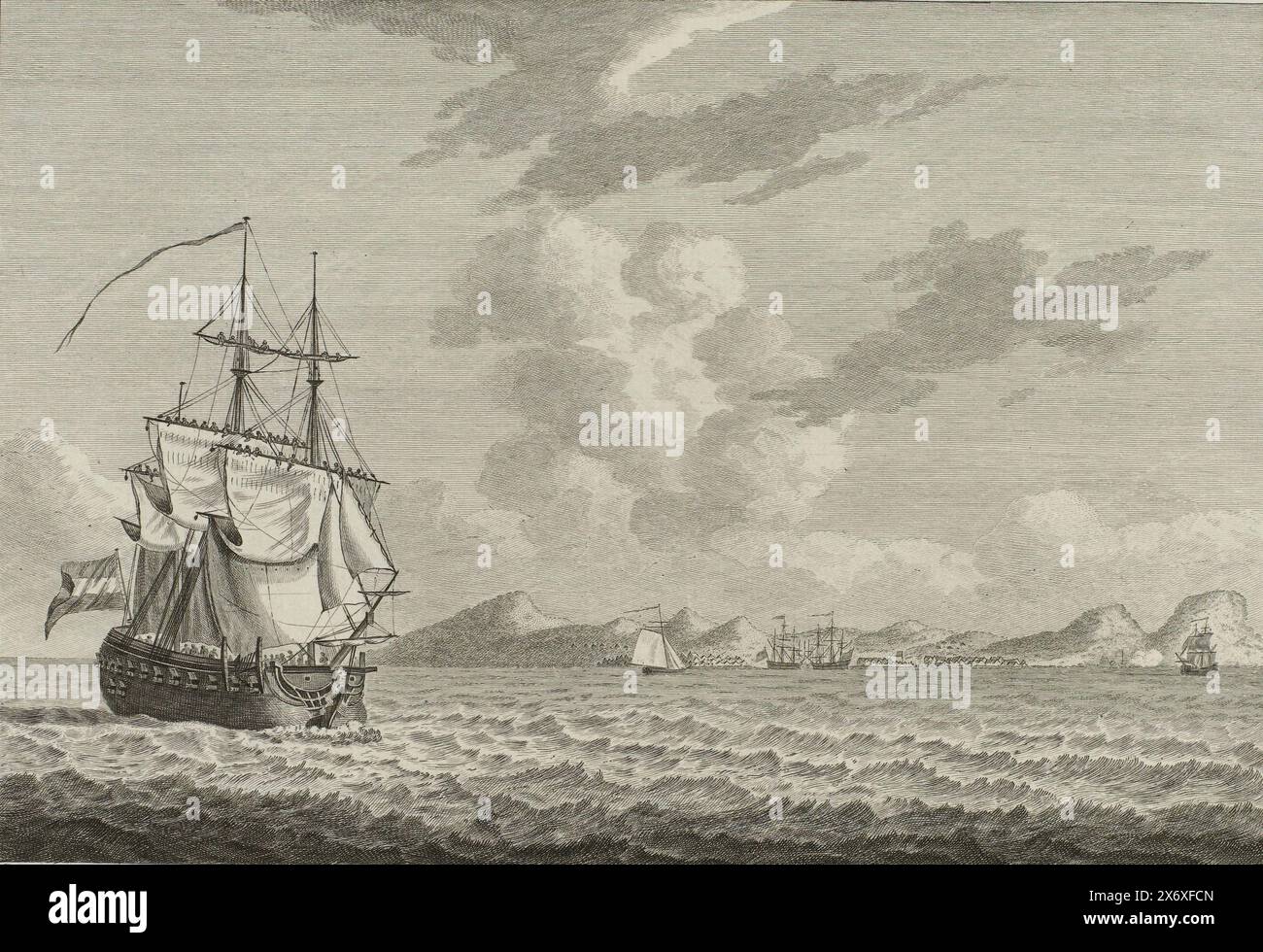 English frigate diamant hi-res stock photography and images - Alamy