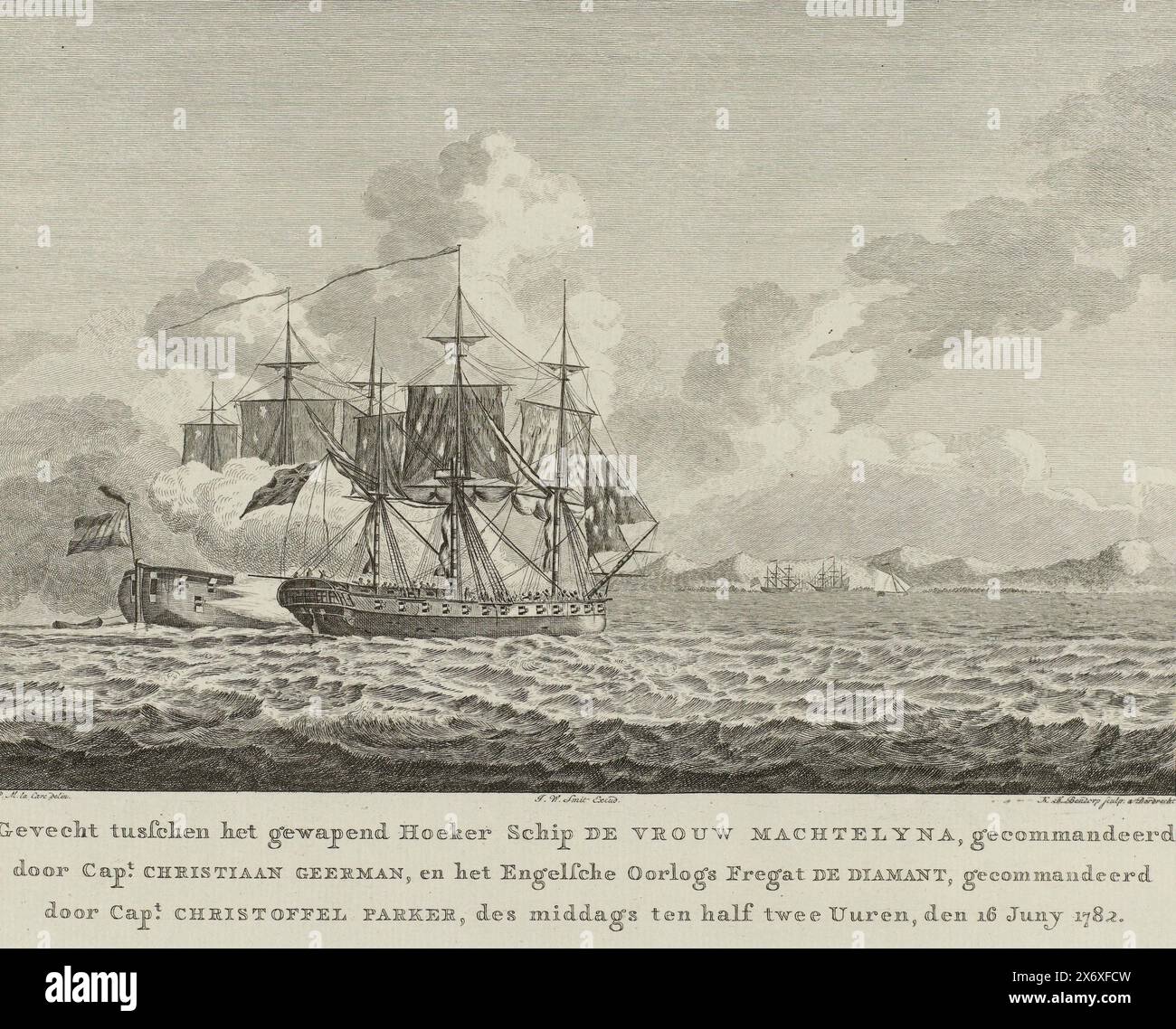 English war frigate de diamant hi-res stock photography and images - Alamy