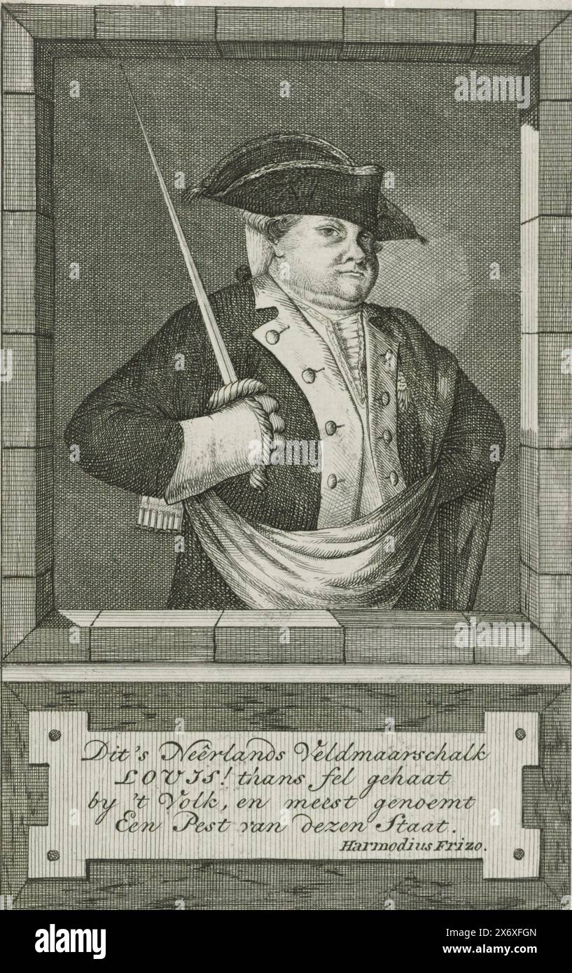 Portrait of the Duke of Brunswick, 1782-1783, Cartoon of the Duke of ...