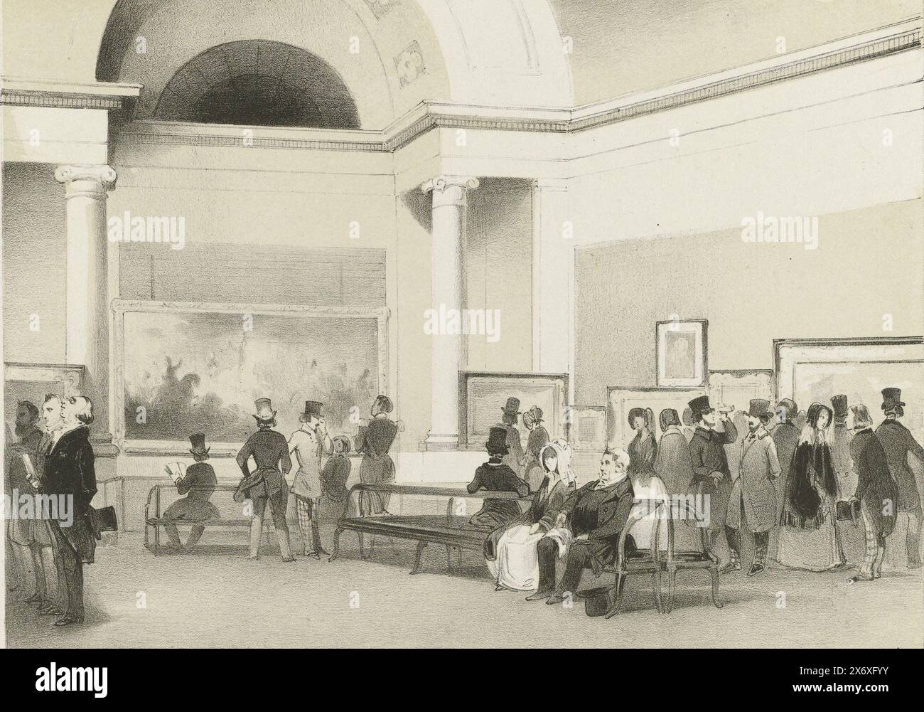 Exhibition of paintings by living masters, in The Hague 1845 ...
