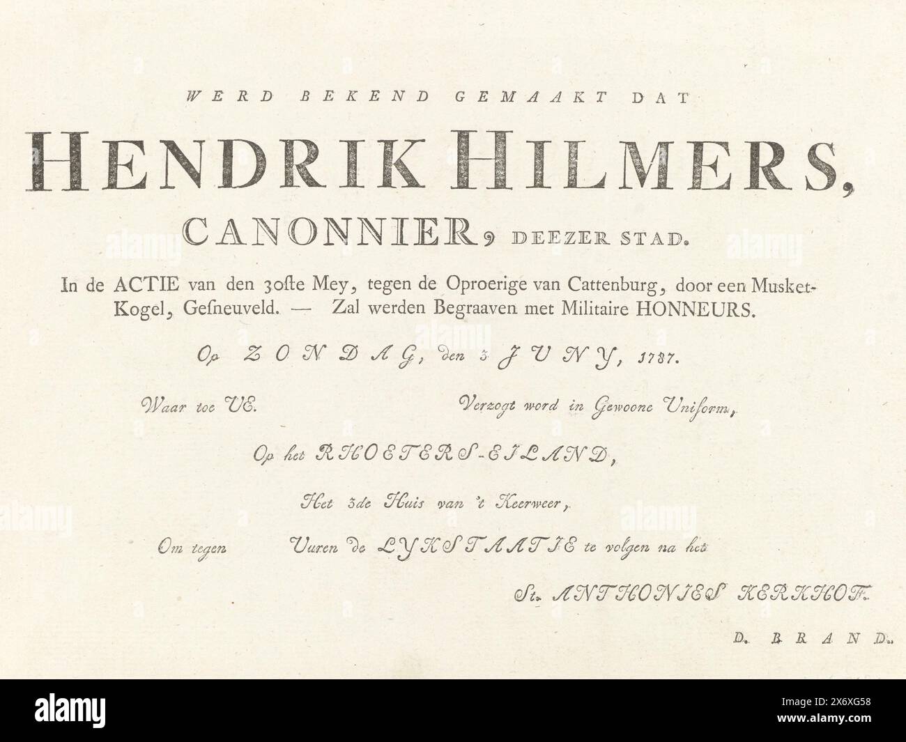 1787 3 jun 1787 hi-res stock photography and images - Alamy