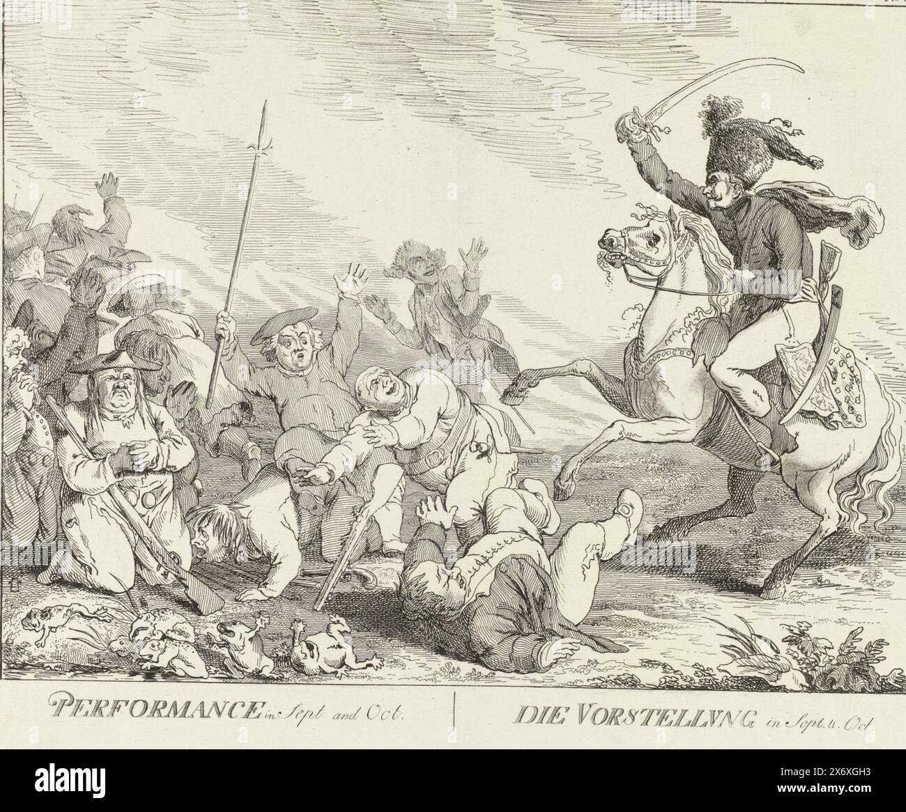 The Performance, Performance in Sept and Oct., Die Vorstelvng in Sept ...